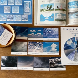 Clouds Identification, Clouds Shape Flashcards, Weather Forecast, Three ...