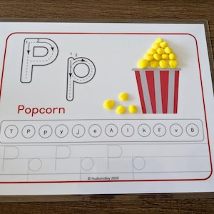 Alphabet Play Dough Mats: Letter Formation, Tracing (PDF) - Etsy