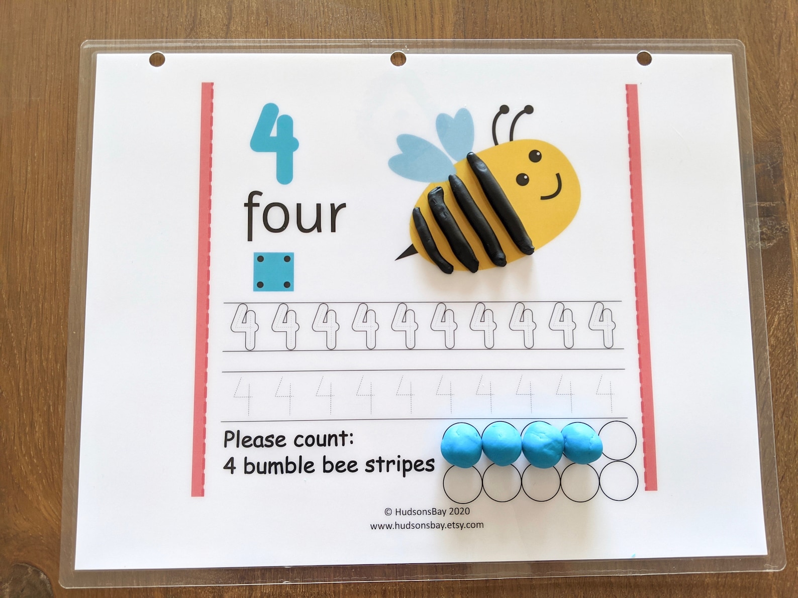 Counting and Numbers Play Dough Mats Printable Play Dough | Etsy