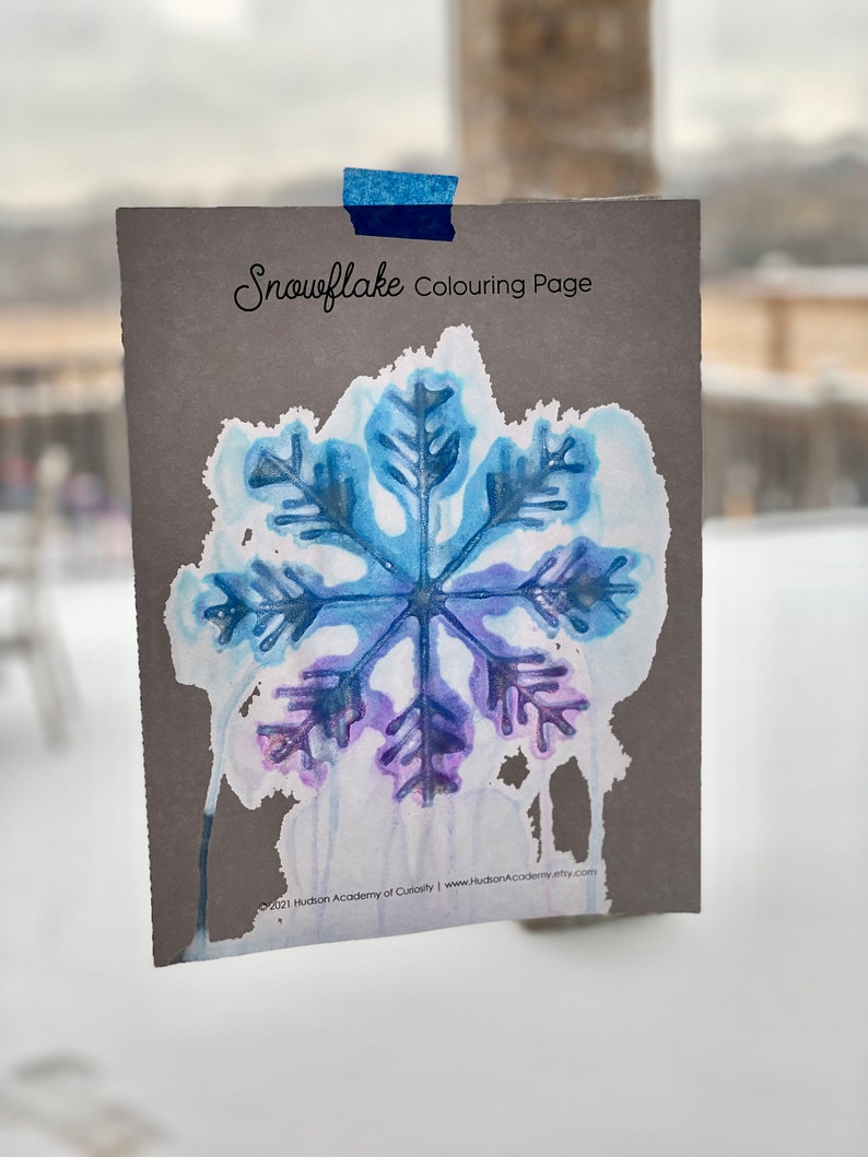 Snowflake Activity Pack: Winter Learning for Toddlers (PDF) - Etsy