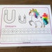 Alphabet Play Dough Mats: Letter Formation, Tracing (PDF) - Etsy
