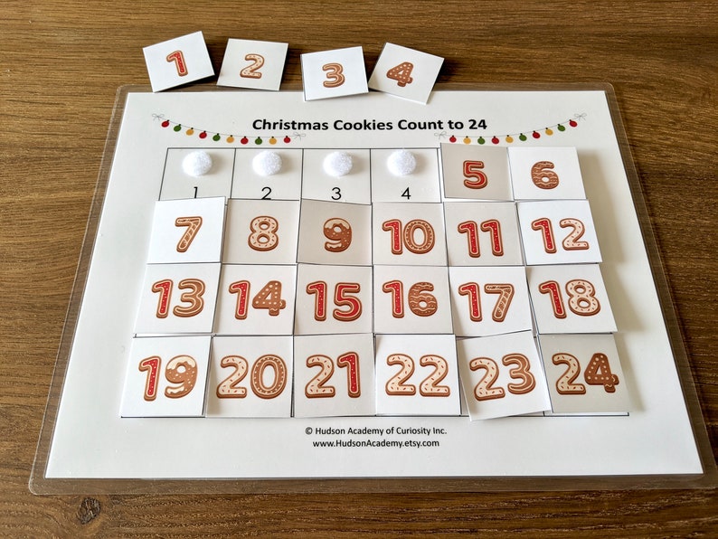 Christmas Busy Book Printable Toddler Busy Book File Folder | Etsy