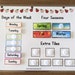 Perpetual Calendar Circle Time Printable, Perpetual Calendar, Preschool ...