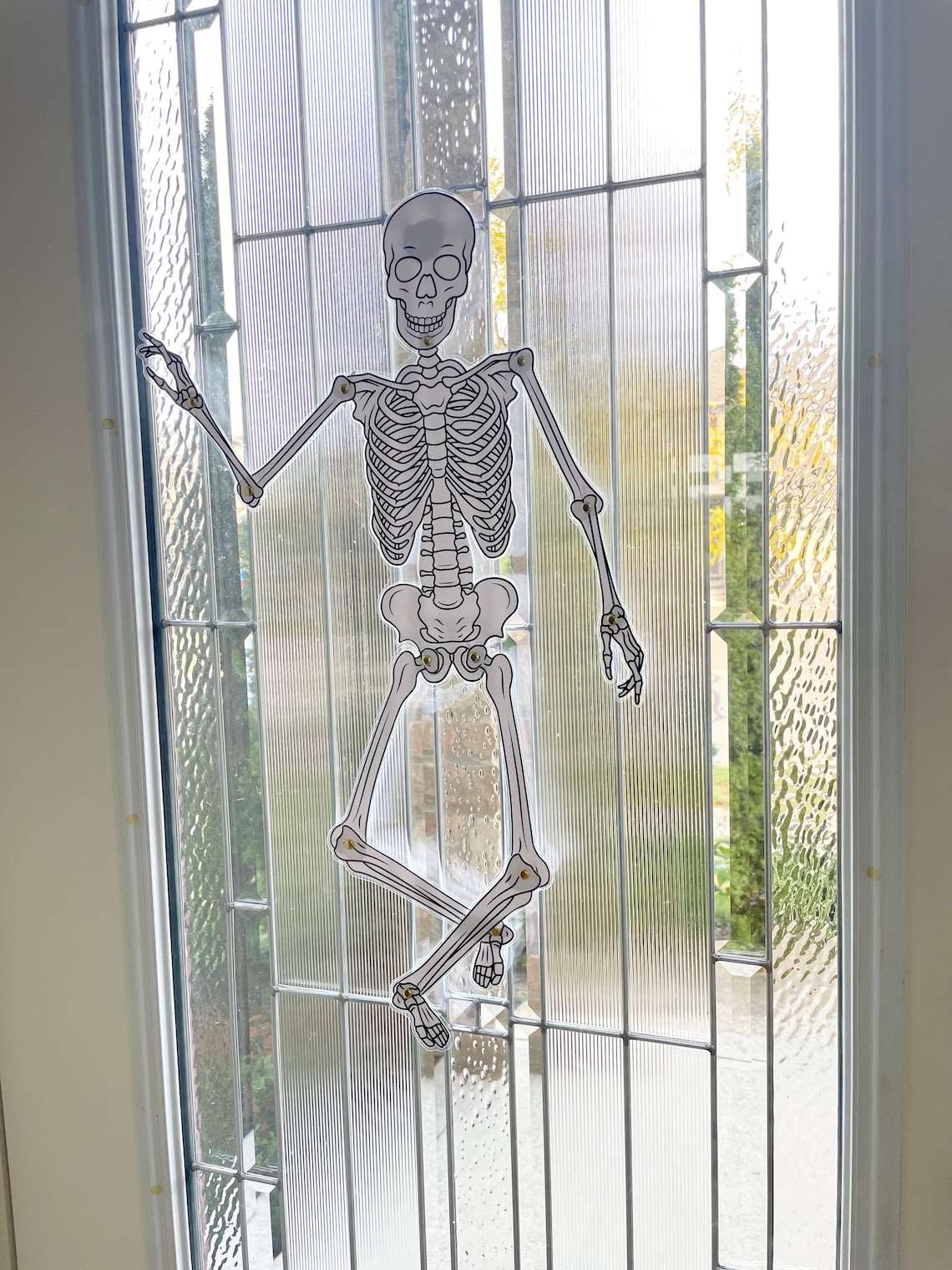 Movable Skeleton Printable: Halloween DIY Craft (PDF Download) - Etsy