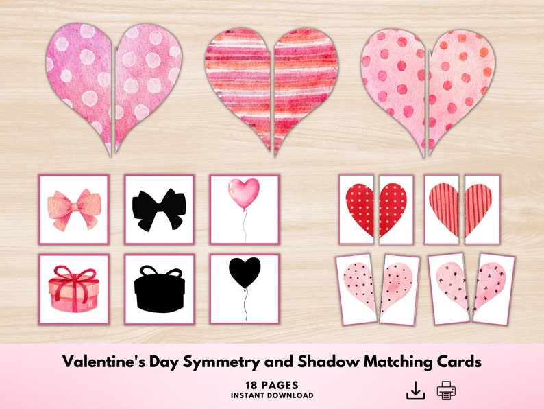 Valentine's Day Activities Mega Bundle Montessori - Etsy