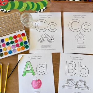 Toddler Busy Book, the Very Hungry Caterpillar, Alphabet Learning ...