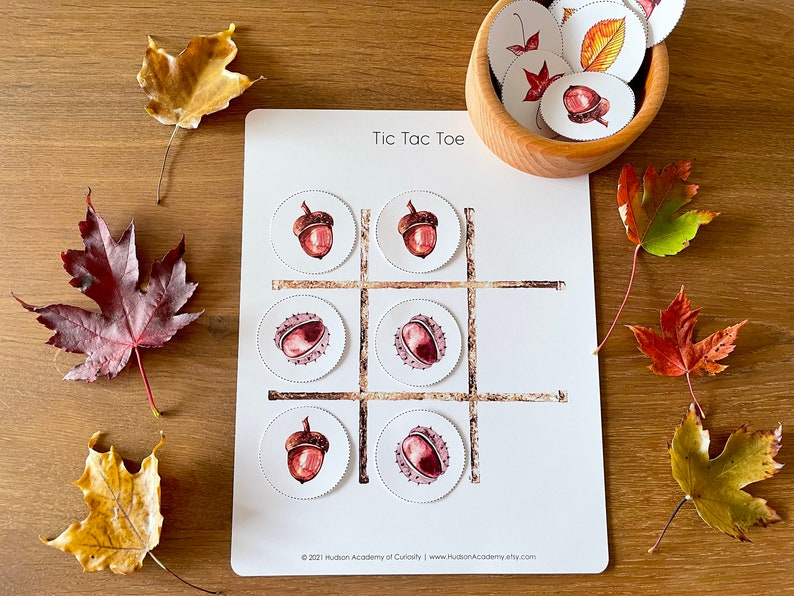 Fall Leaves Activity Pack: Montessori Learning Printables (digital ...