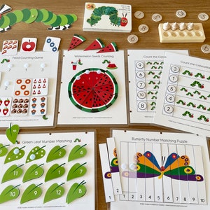 Toddler Busy Book, the Very Hungry Caterpillar, Alphabet Learning ...