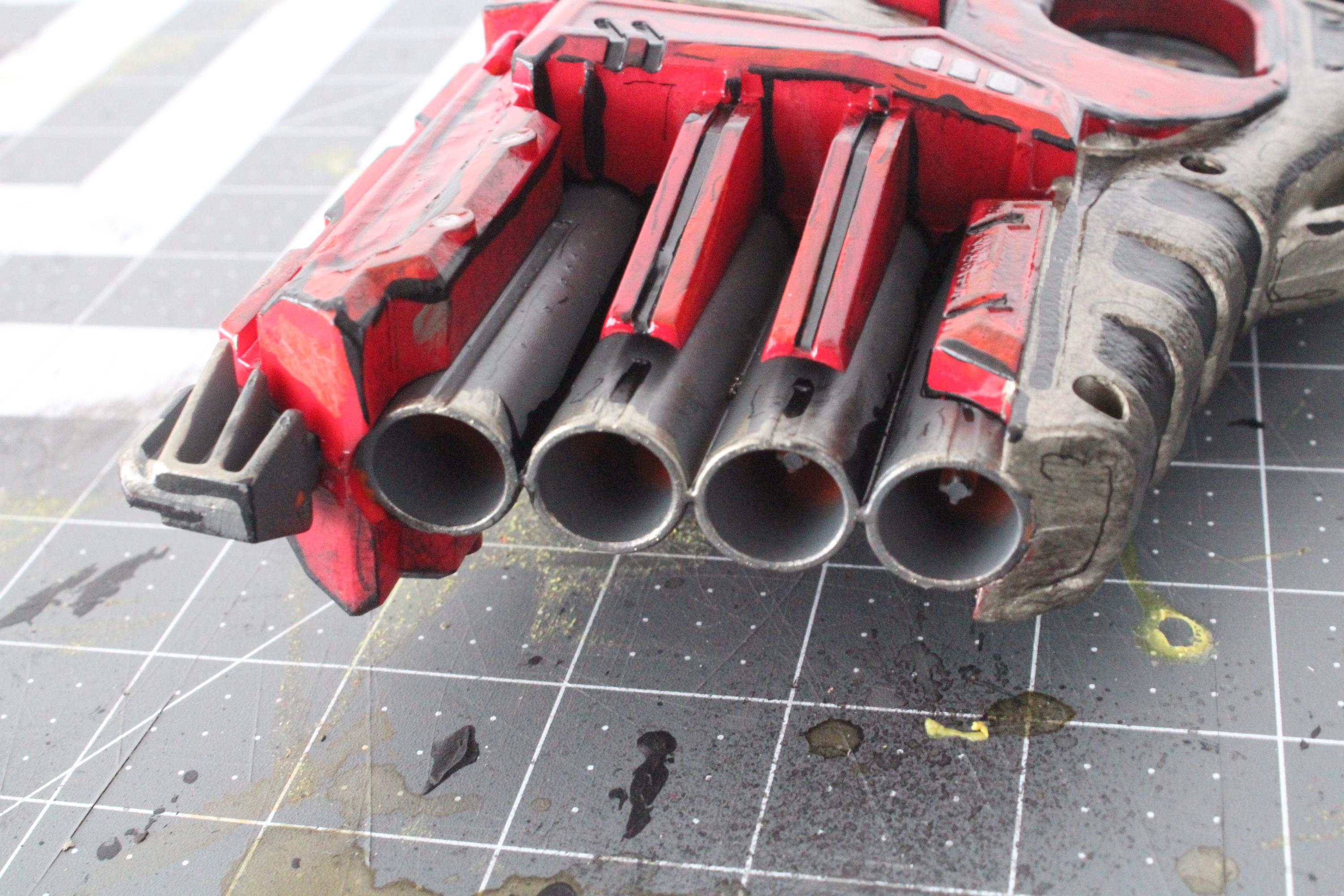 Custom Repaint Nerf Gun Blaster Borderlands Comic Cell Shade Style ...