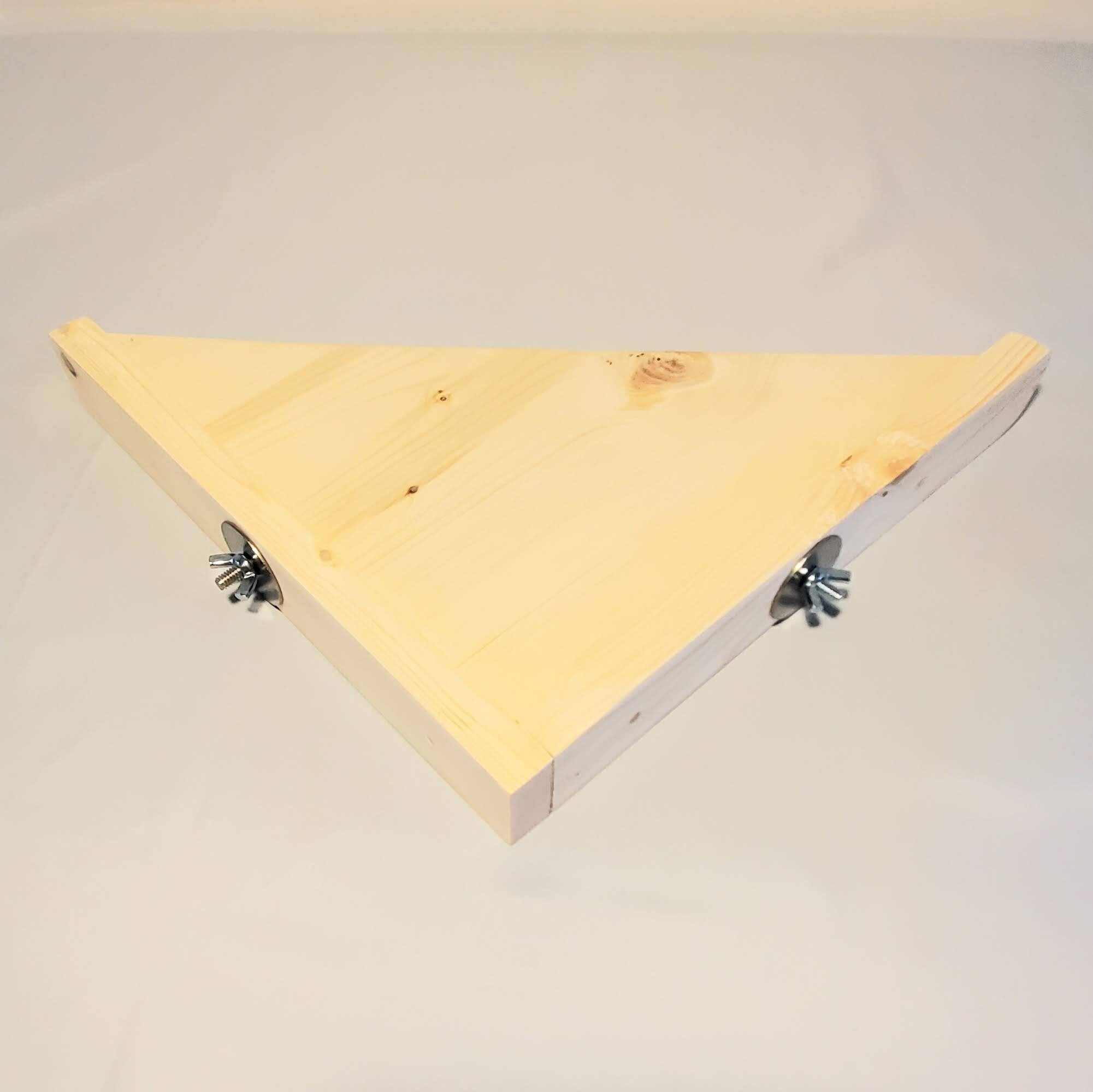 Chinchilla Corner Ledge Shelf 17 Inch Kiln Dried Pine Wood | Etsy