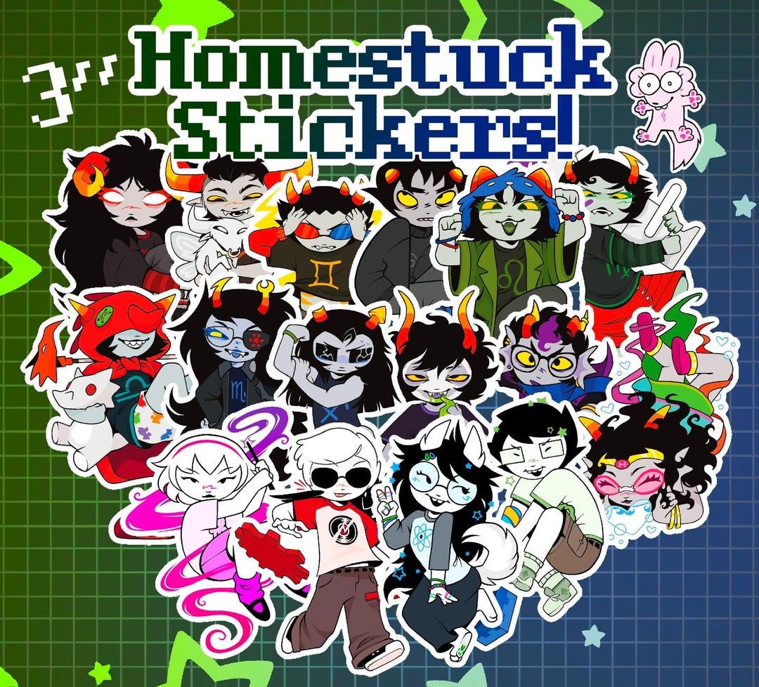 Homestuck Sticker Packs! // 3 Inches - Etsy Australia