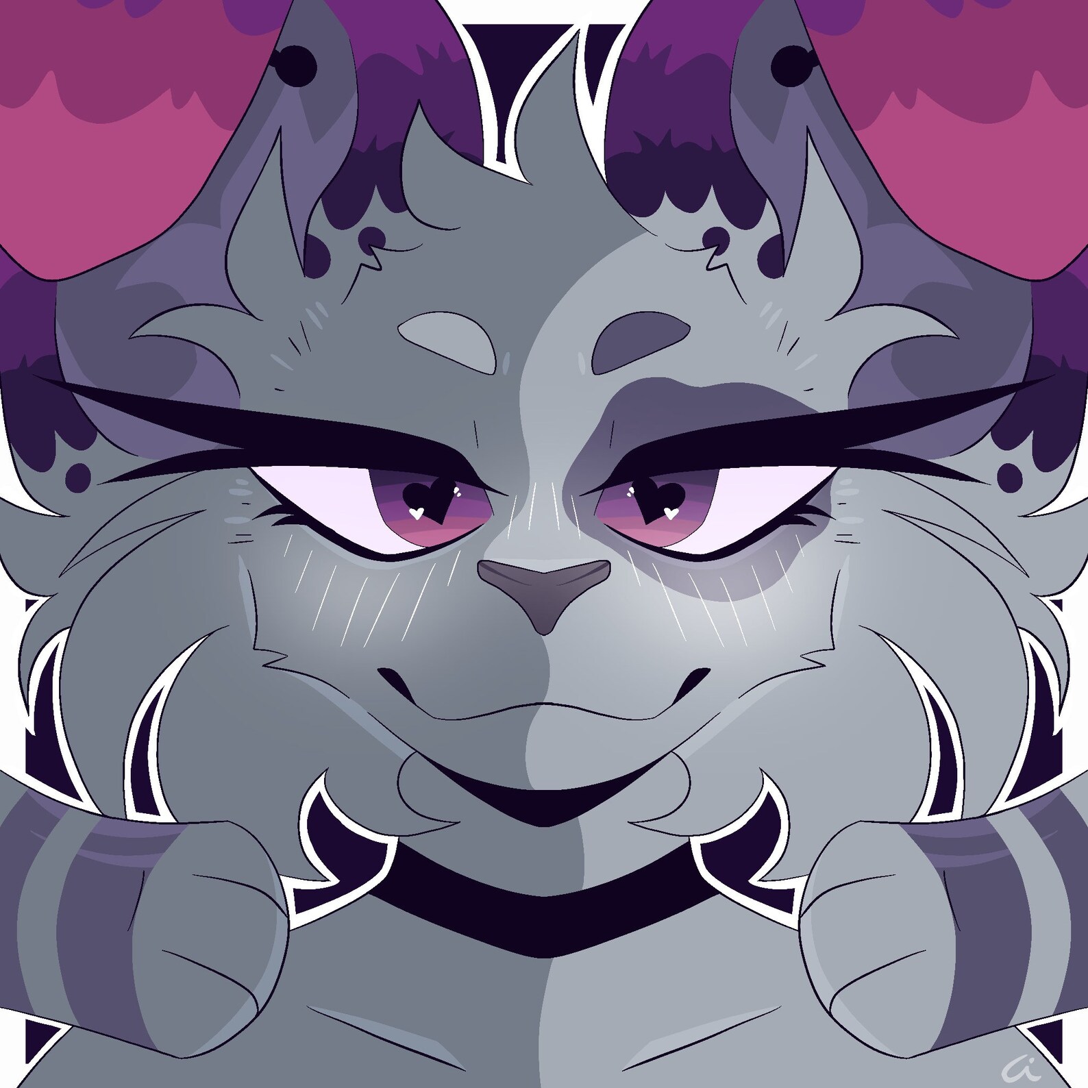 Digital Icon Character / Fursona Commission Profile Picture - Etsy