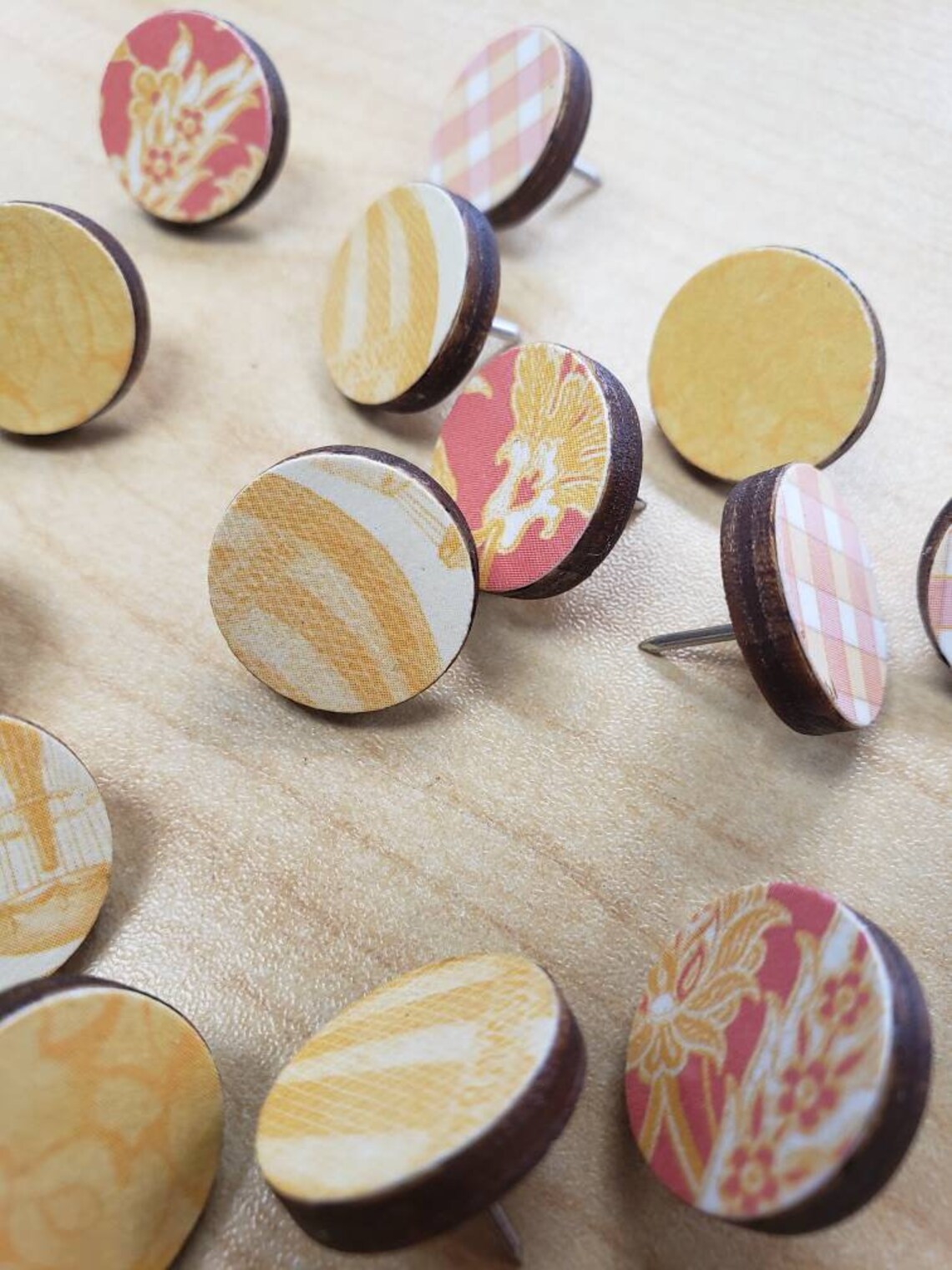 Fun-tacks Thumbtacks Decorative Thumb Tacks Home Office - Etsy