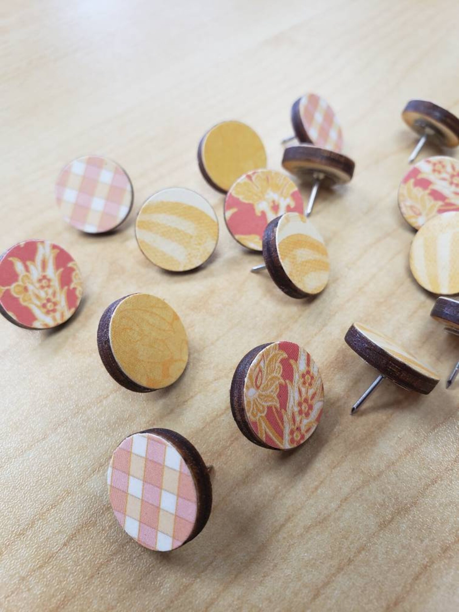 Fun-tacks Thumbtacks Decorative Thumb Tacks Home Office - Etsy