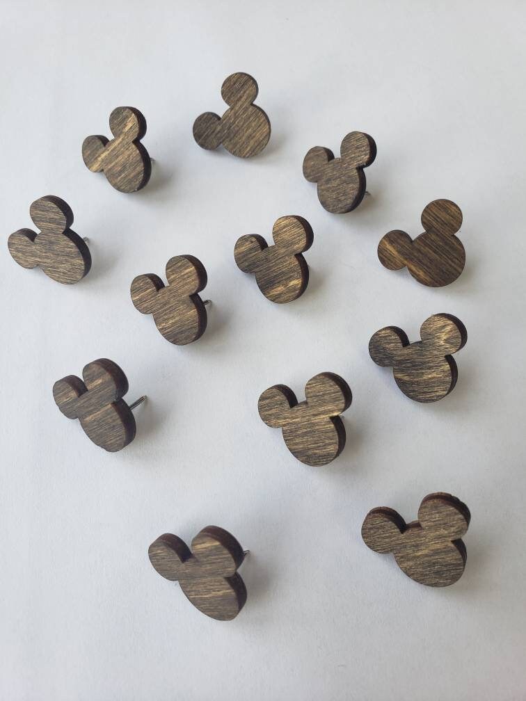 Fun-tacks Thumbtacks Disney Mickey Inspired Decorative Thumb - Etsy