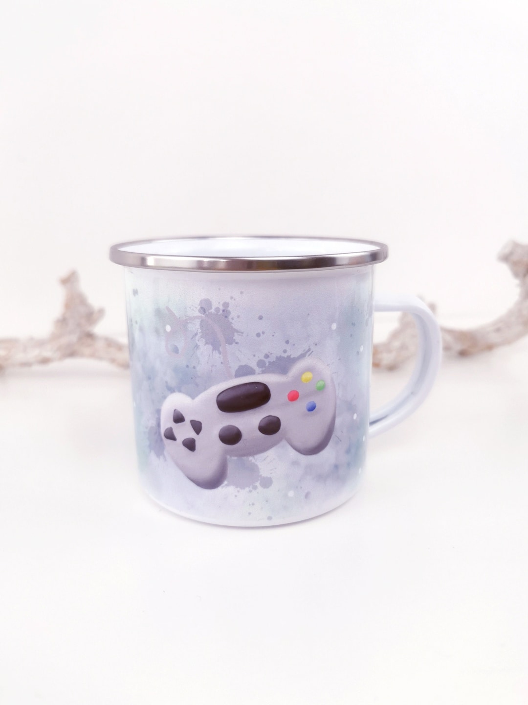 Cup controller Cup With Name/cup Gamer/cup Gamer/enamel Cup/gift With ...