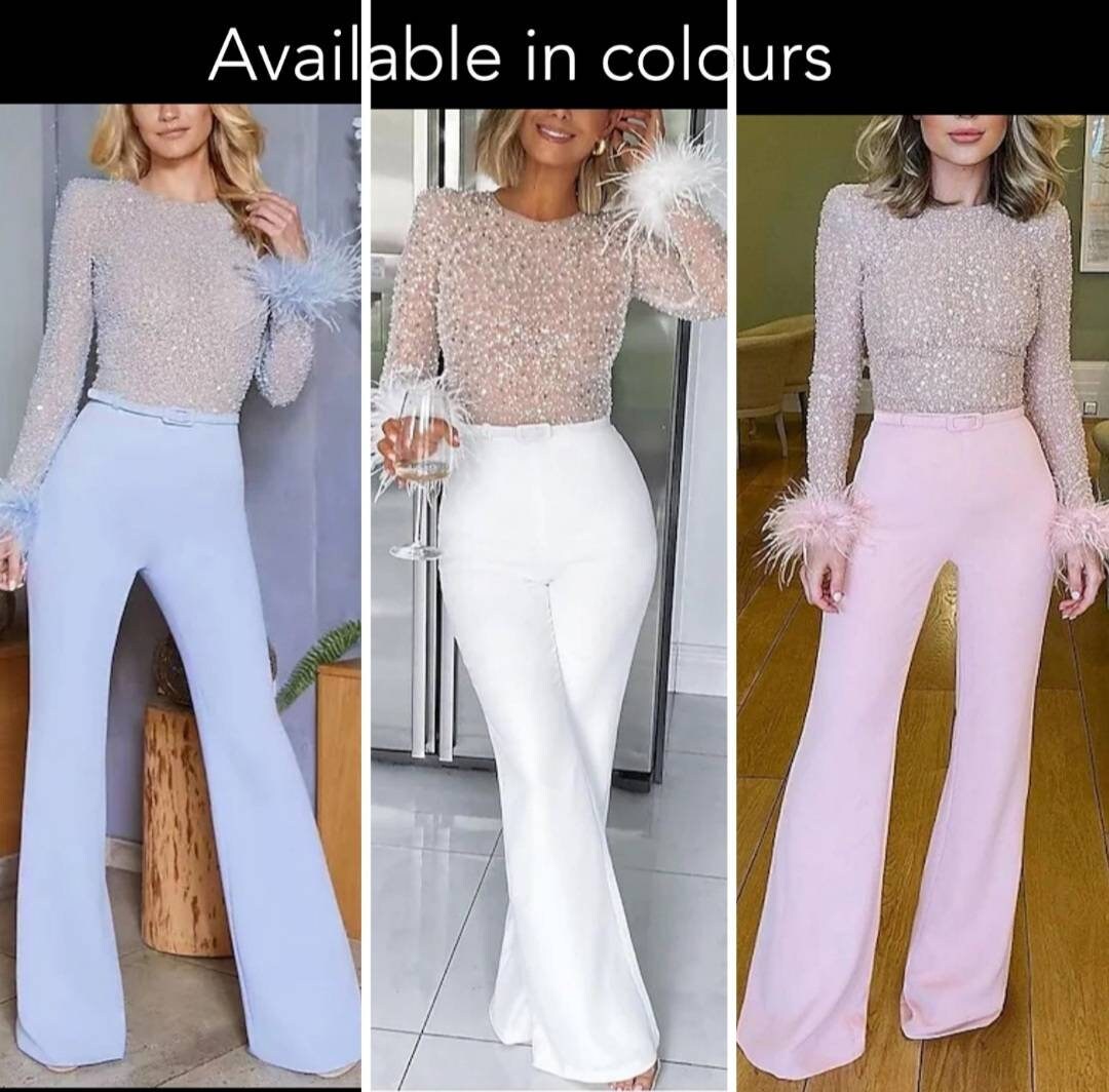 White Prom Romper Dress, African Women Jumpsuit,party Jumpsuit,wedding ...