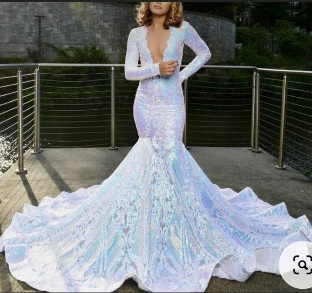Sliver Sequin Wedding Dress,,african Clothing for Women,wedding ...