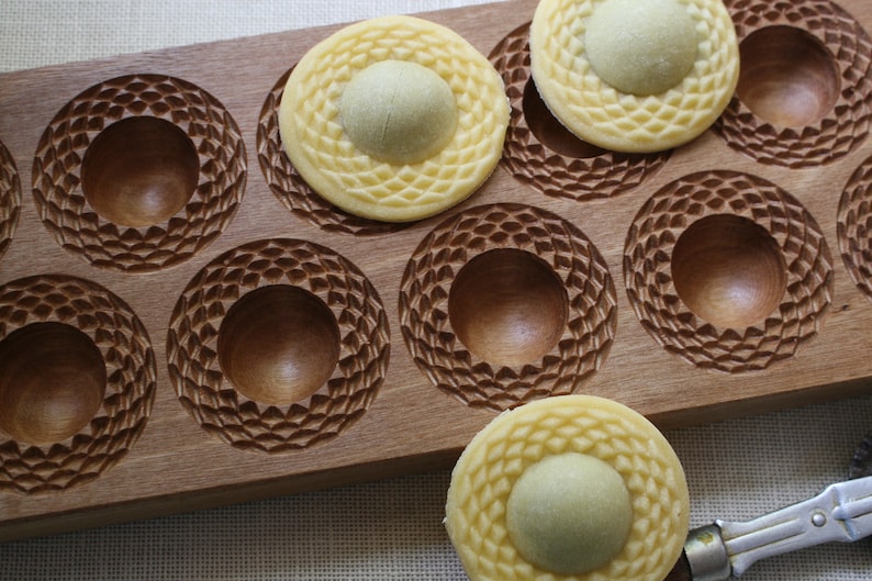Ravioli Board, Wooden Pasta, Cookie Mold, Braid Pattern, No Customs ...