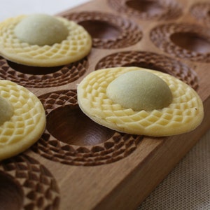 Ravioli Board, Wooden Pasta, Cookie Mold, Braid Pattern, - Etsy