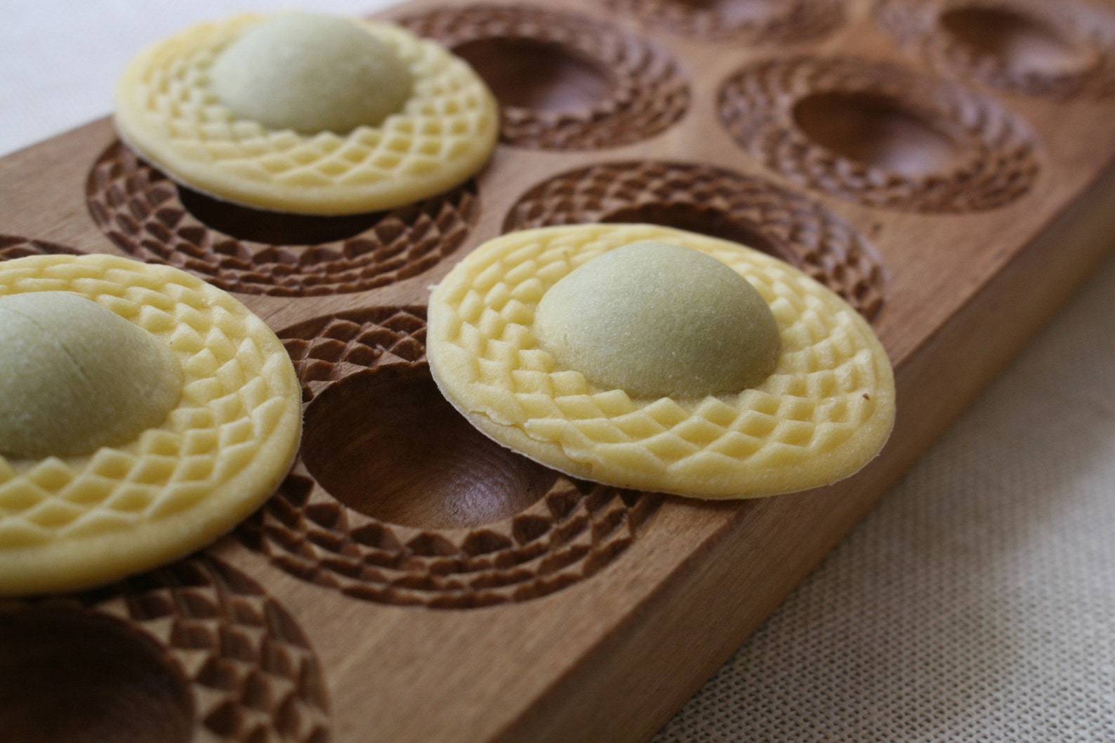 Ravioli Board, Wooden Pasta, Cookie Mold, Braid Pattern, - Etsy