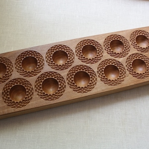 Ravioli Board, Wooden Pasta, Cookie Mold, Braid Pattern, - Etsy