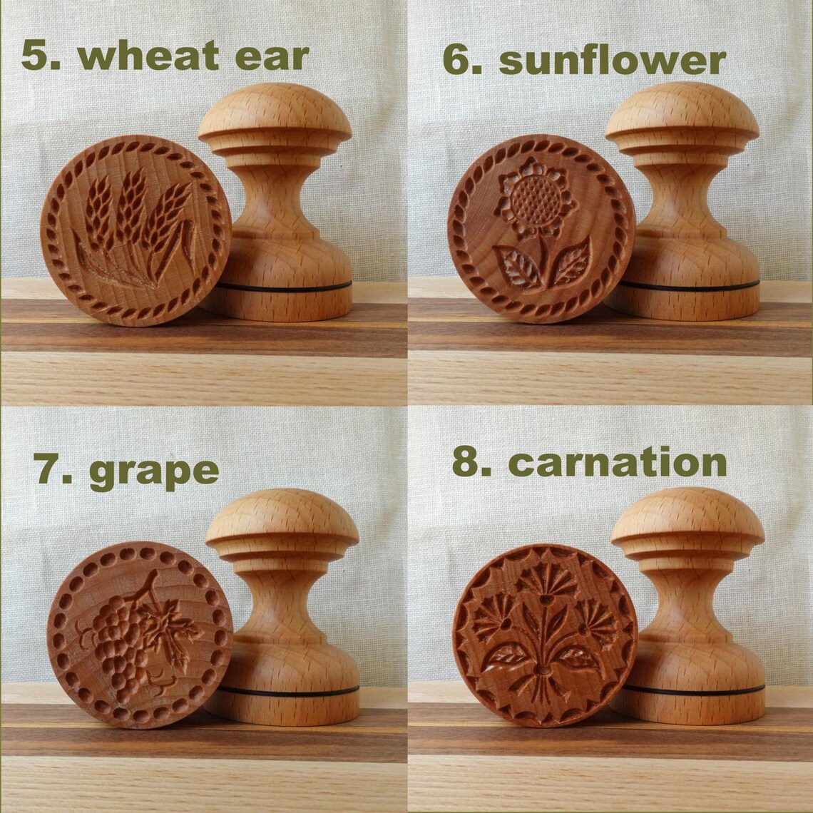 CORZETTI PASTA STAMP Set - 1 Base + 2 Stamps (choose 2 From 11 ...