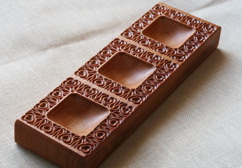Tulips Pattern Ravioli, Fresh Pasta Board, Cookie Mold, - Etsy