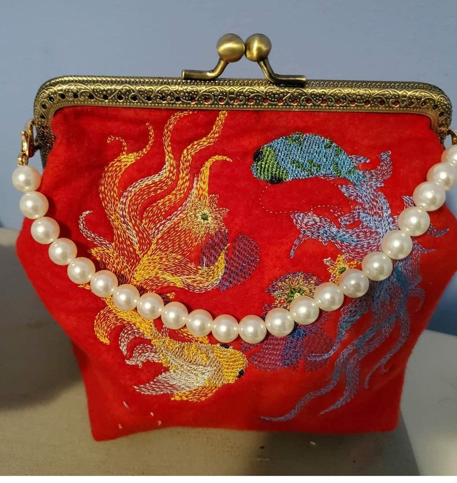 Vintage Metal Pirse Frame Purses - Etsy