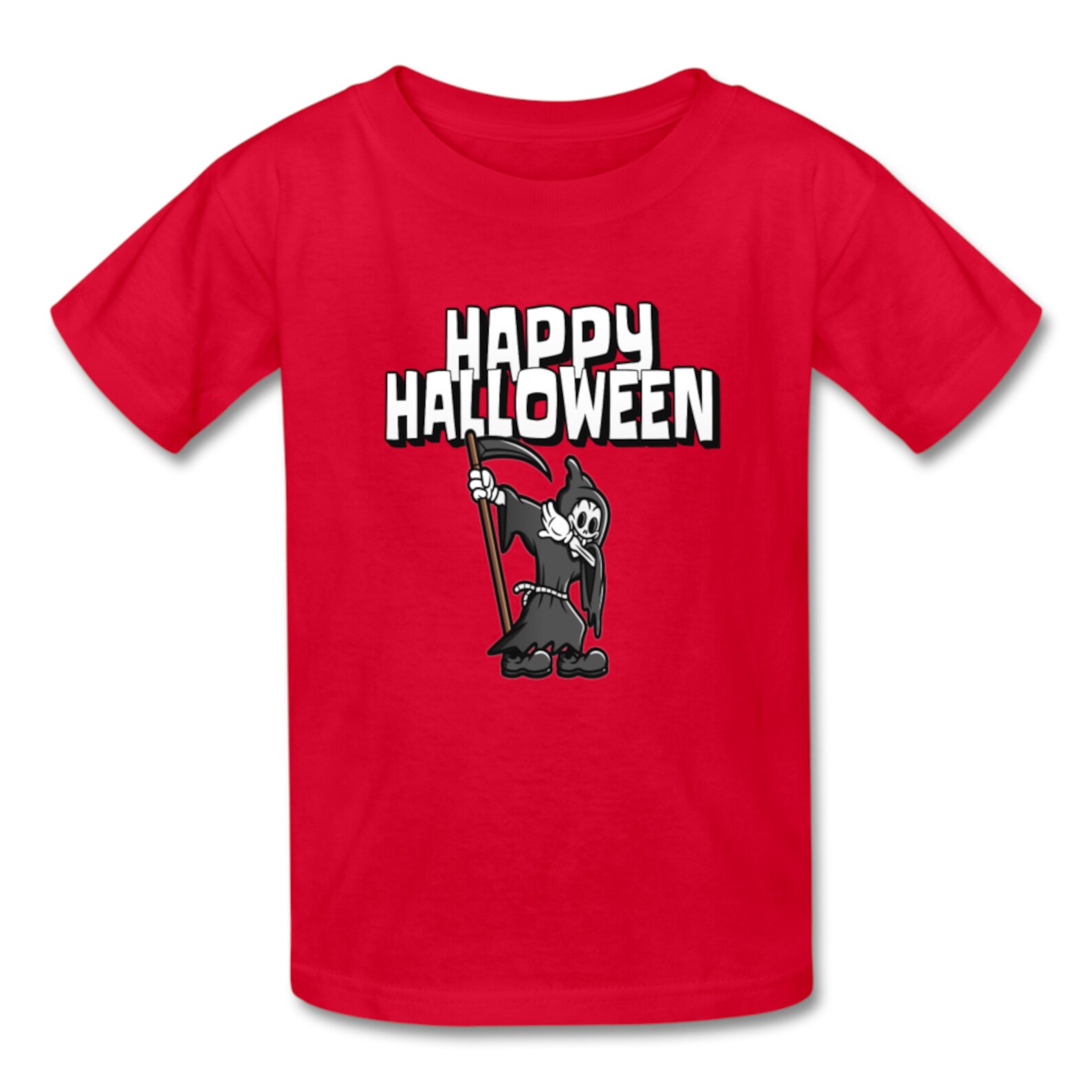 Kids Happy Halloween Grim Reaper Dabbing - Etsy