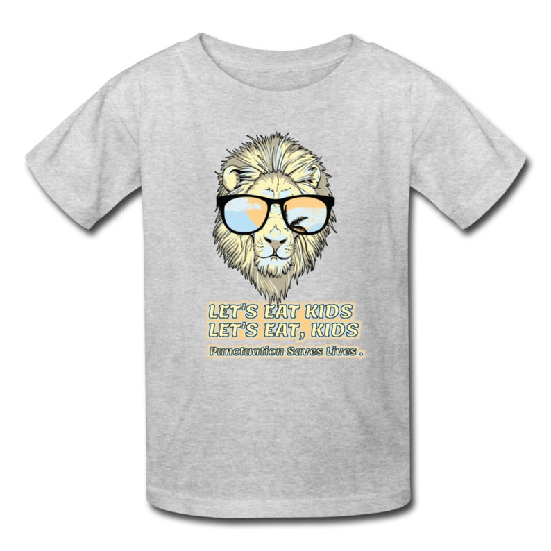 Funny Loin Let's Eat Kids Punctuation Saves Lives - Etsy