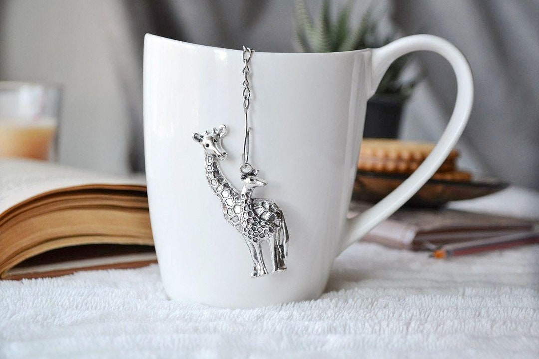 Giraffe Tea Infuser: Stainless Steel Loose Leaf Tea Strainer - Etsy