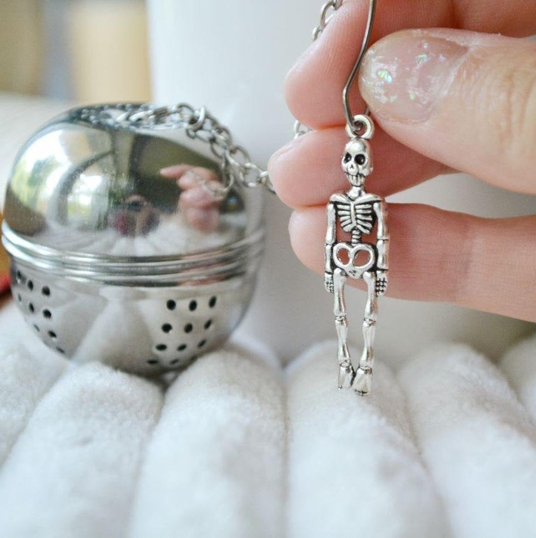 Skeleton Tea Infuser Tea Lover Gift Tea Ball Tea Strainer Drink ...