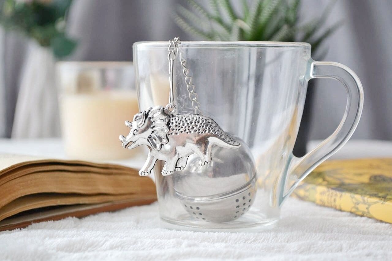 Dinosaur Tea Infuser Cute Tea Diffuser Ball Loose Leaf Tea Strainer ...
