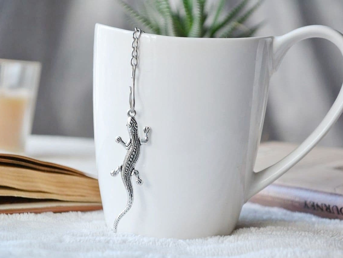 Lizard Tea Infuser Cute Loose Leaf Tea Infuser Great Grandma - Etsy