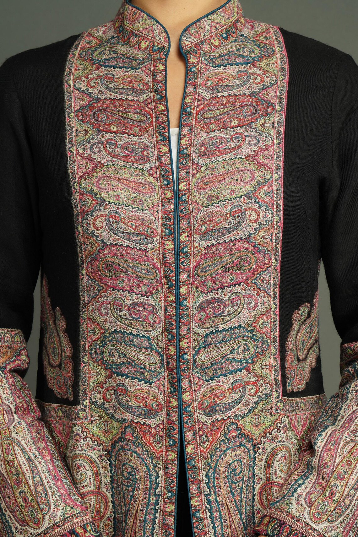 Vintage Jamawar Pashmina Jacket for Women - Timeless Elegance|antique ...