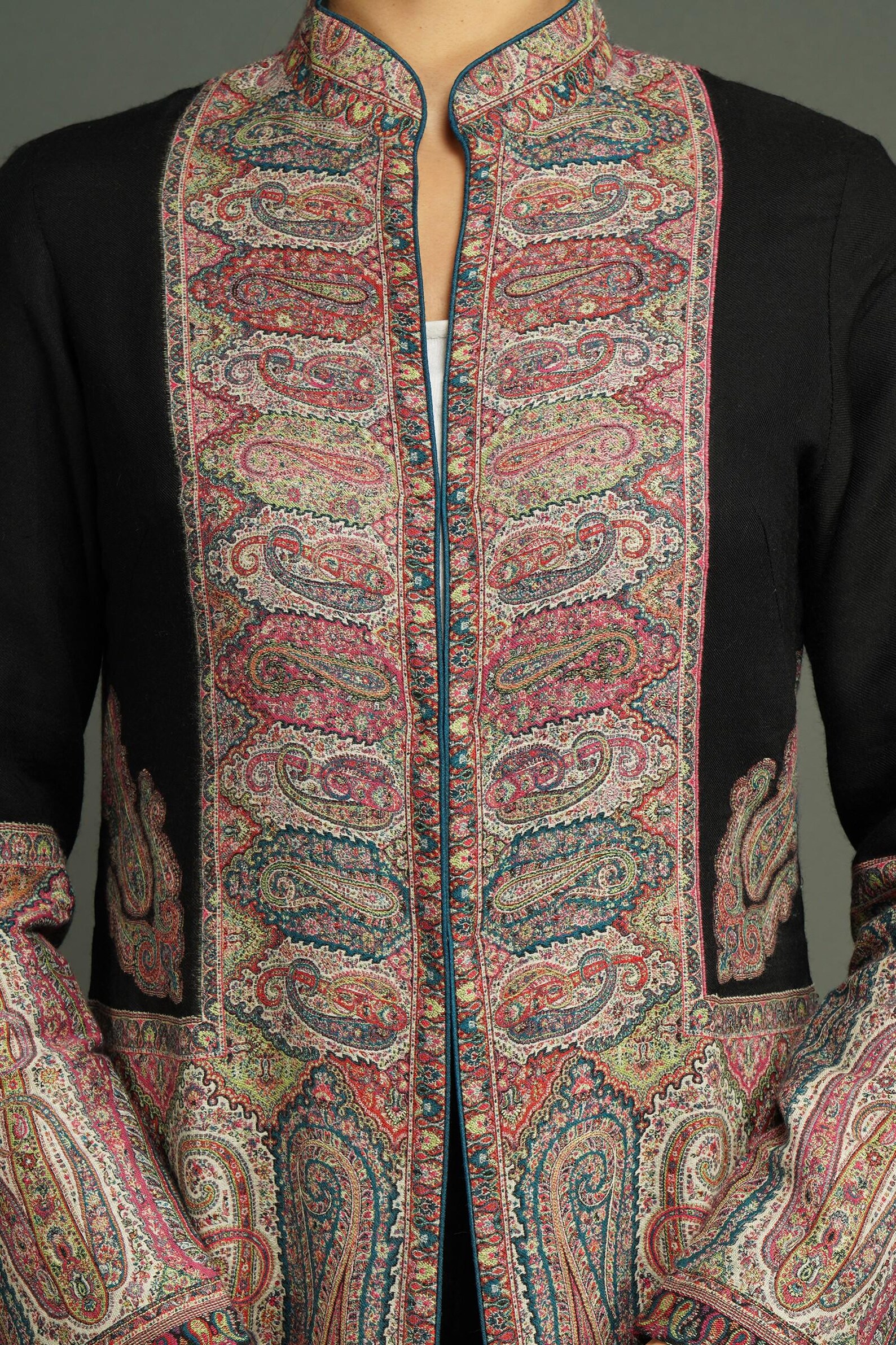 Vintage Jamawar Pashmina Jacket for Women - Timeless Elegance|antique ...