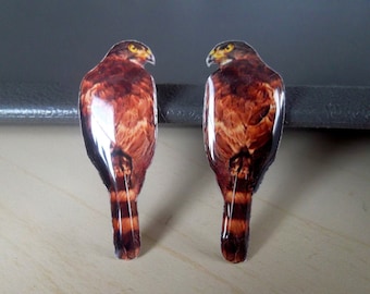 Bird of Prey Earrings - Etsy