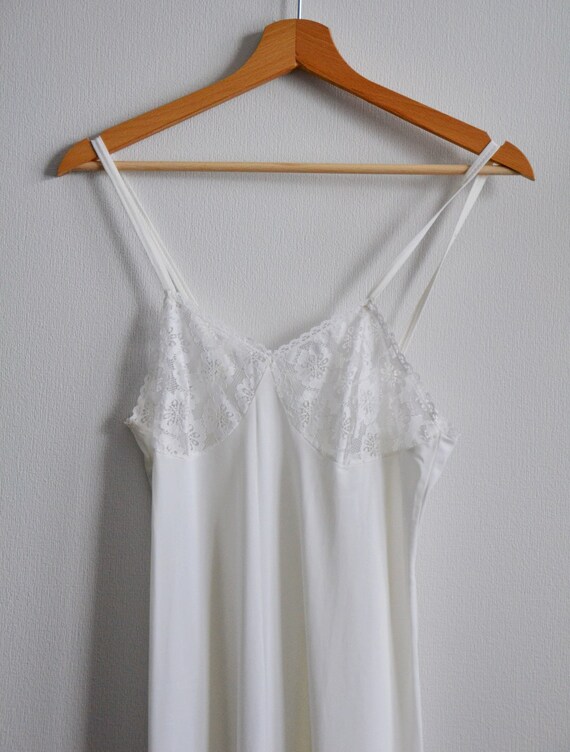 Vintage Nylon Nightgown Vintage Lingerie Nightgown La… Gem