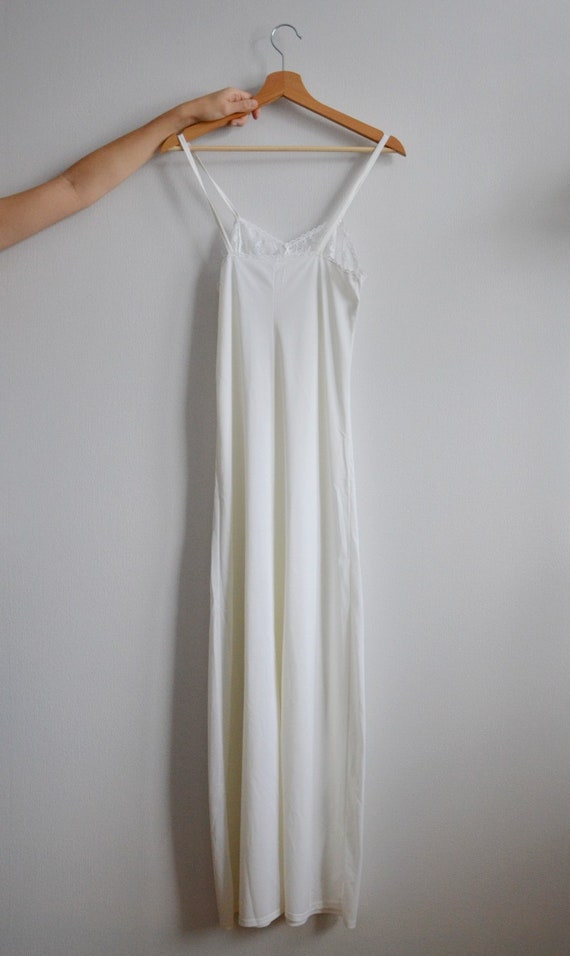 Vintage Nylon Nightgown Vintage Lingerie Nightgown La… Gem