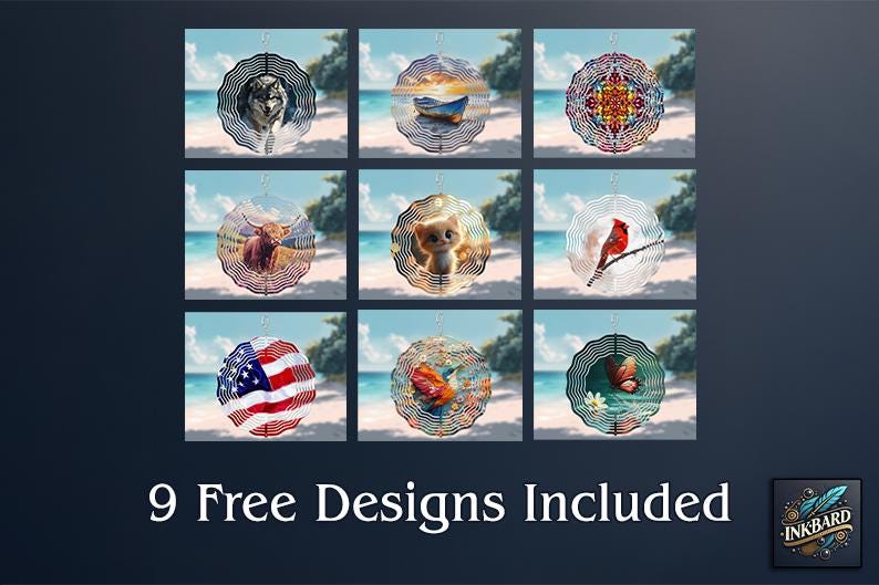 Red Cardinal Bird Spring Angels Poem Memorial Wind Spinner Sublimation ...