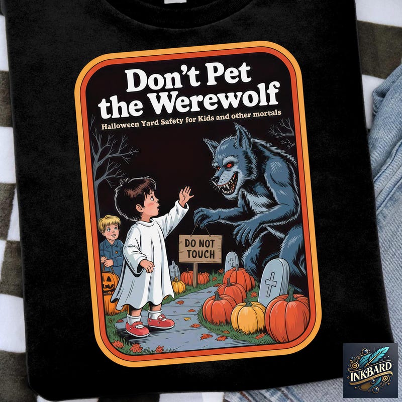 Werewolf Png Shirt Design - Etsy