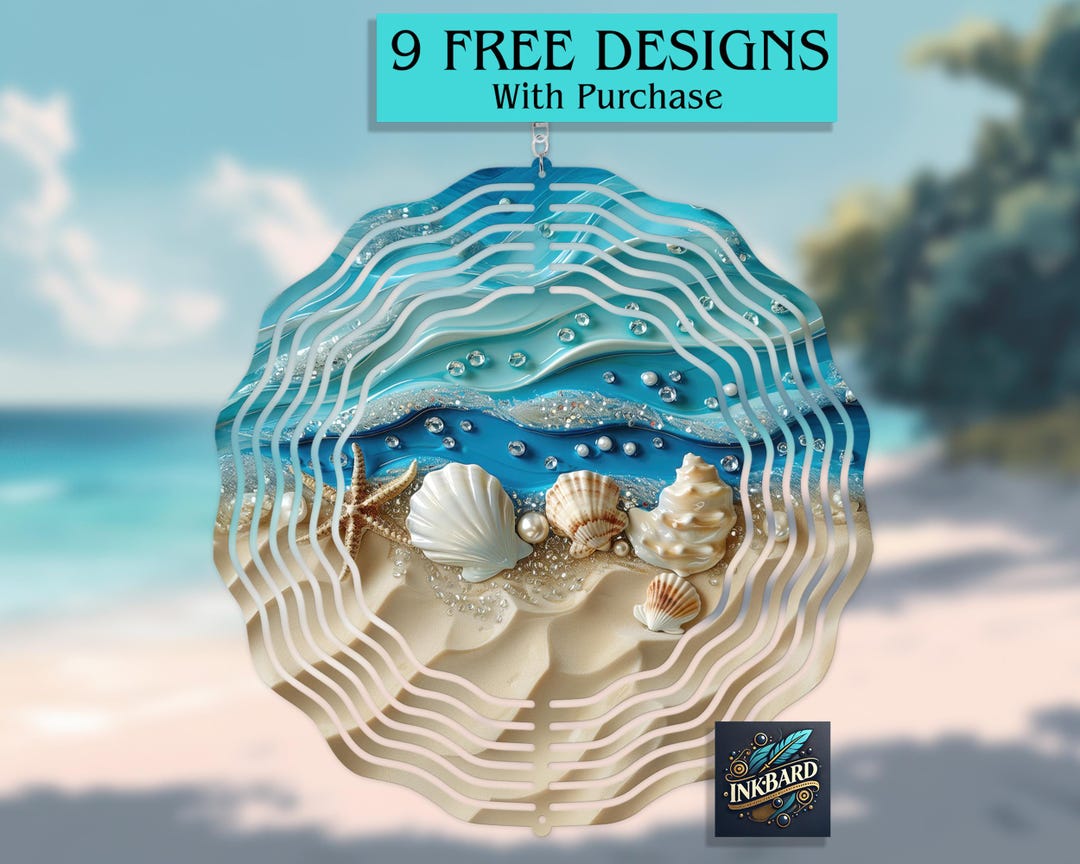 Sea Shells Beach Summer Ocean Vibes Tropical Vacation Garden ...