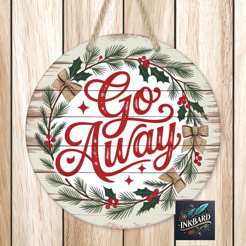 Go Away Sign - Etsy