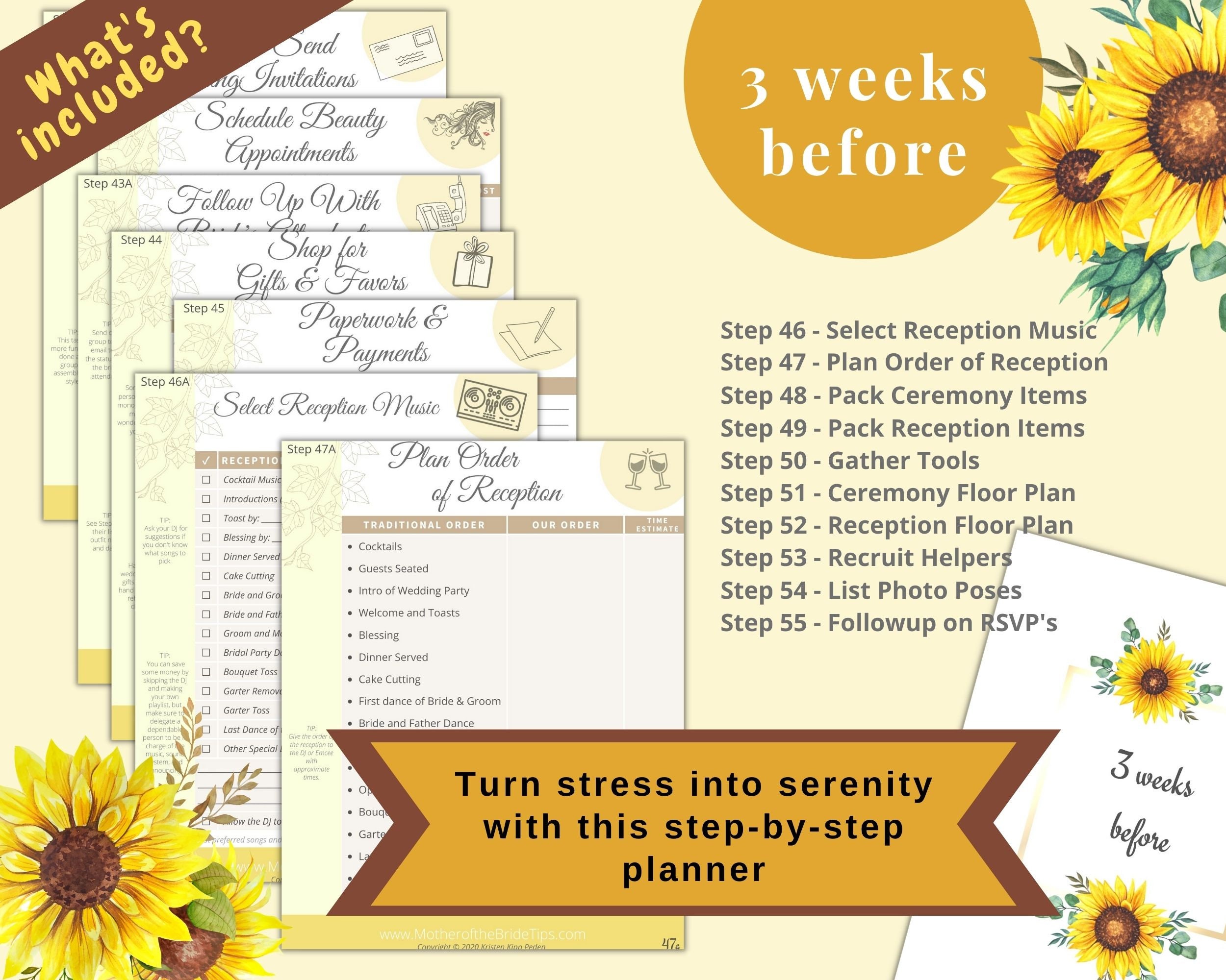 2-month Wedding Planner Printable / Ultimate Wedding Plan Checklist for ...