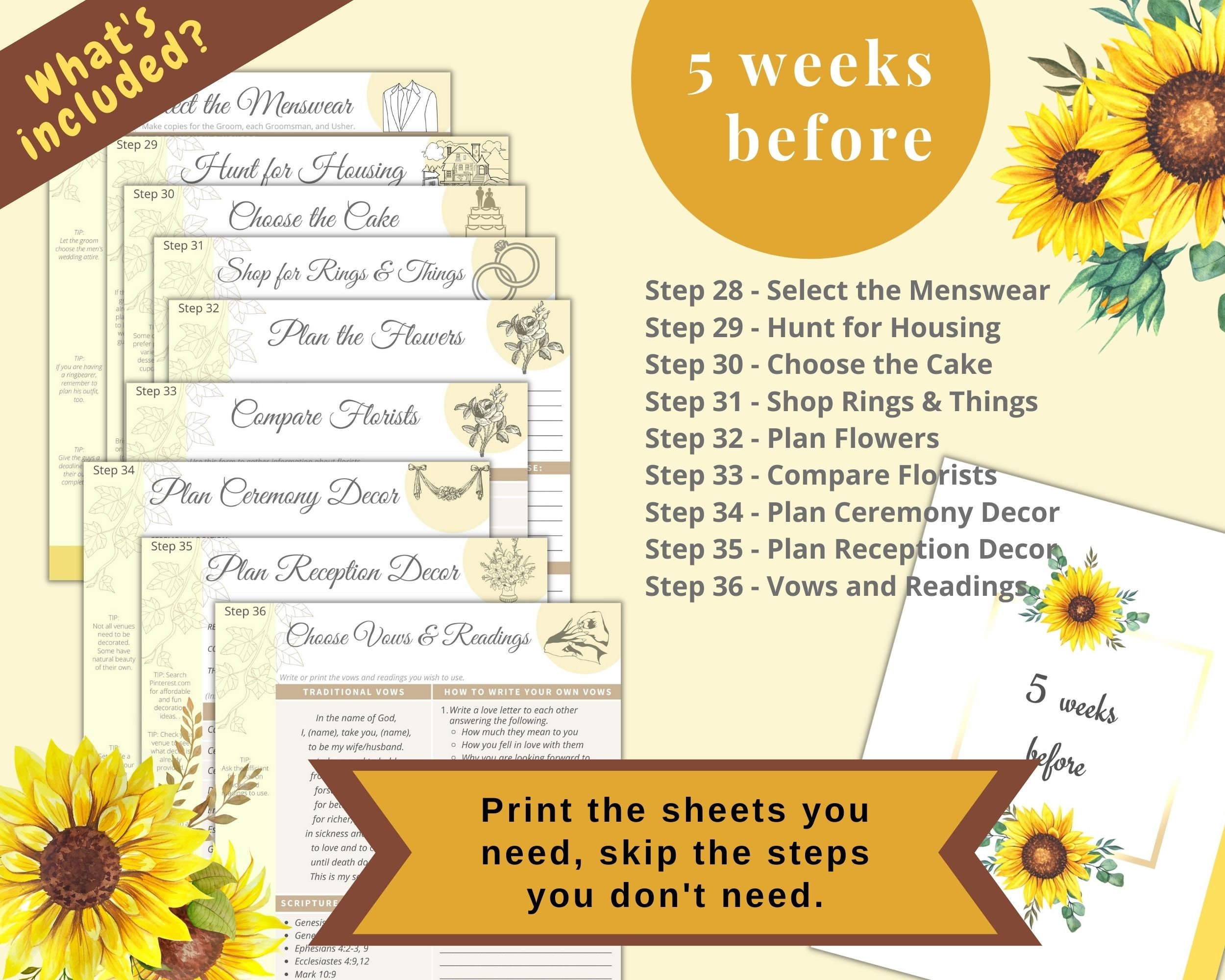 2-month Wedding Planner Printable / Ultimate Wedding Plan Checklist for ...