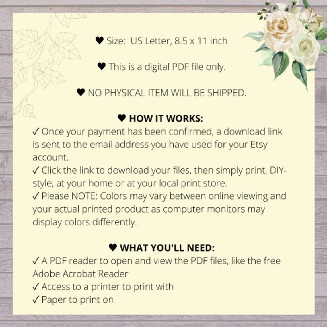 Wedding Attire Checklist Bundle - Etsy