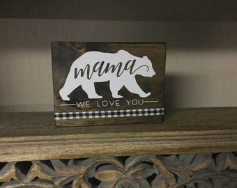 Mama Bear Sign | Etsy