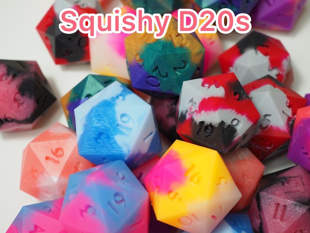 Squishy Dice Dnd Dnd Gifts Dnd Dice Dice Candy Dice - Etsy UK