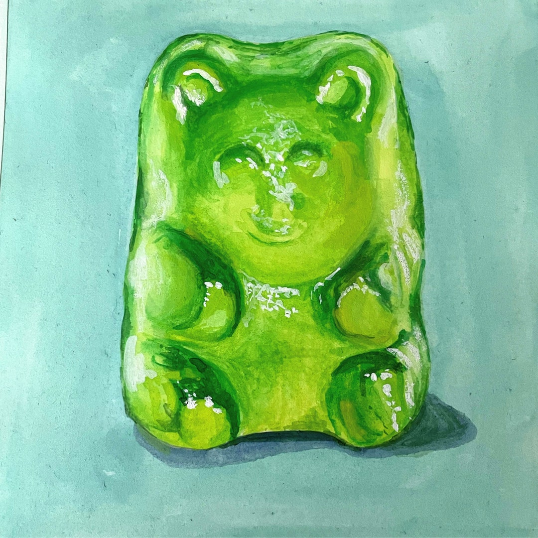 Gummy Bear print - Etsy